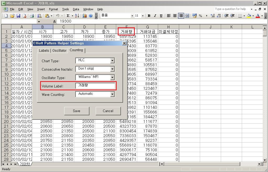 Wave & Fractals: Excel 2003 EPH Beta 3 on Windows XP