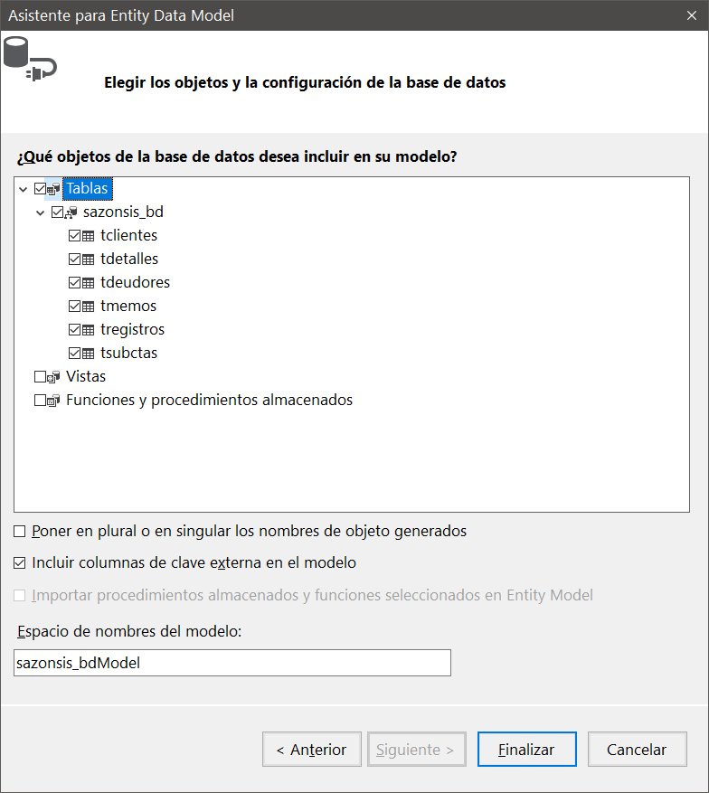 Conectarse a una base de datos en SQL Server con ADO.NET Entity Framework ~ {DAED_CODER}