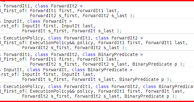 Algorithm | find_first_of, find_end, adjacent_find ~ C++ Learning Tutorials Algorithm | find_first_of, find_end, adjacent_find ~ C++ Learning Tutorials