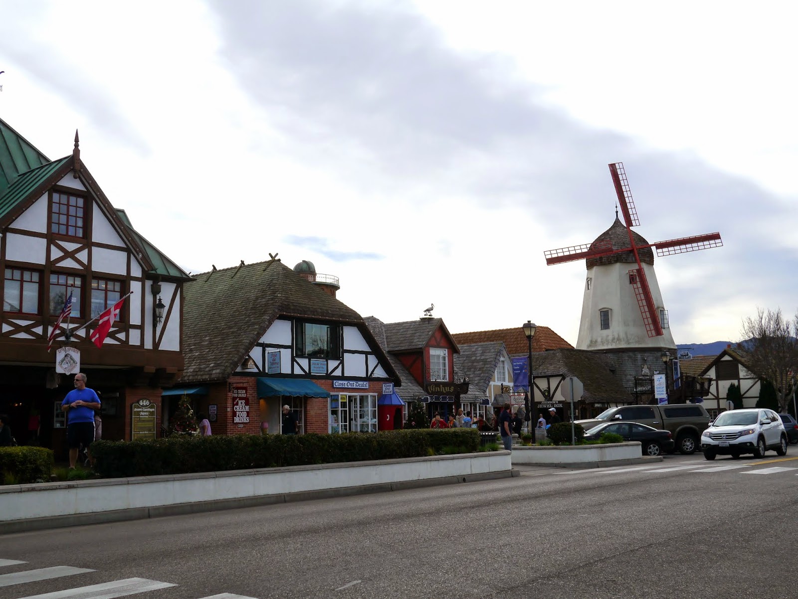 Little Hiccups: Windmills & Christmas Trees in Solvang