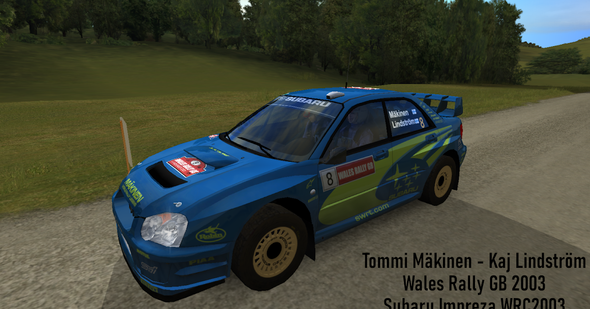 Subaru Impreza WRC2003 - Tommi Mäkinen - Wales Rally GB 2003