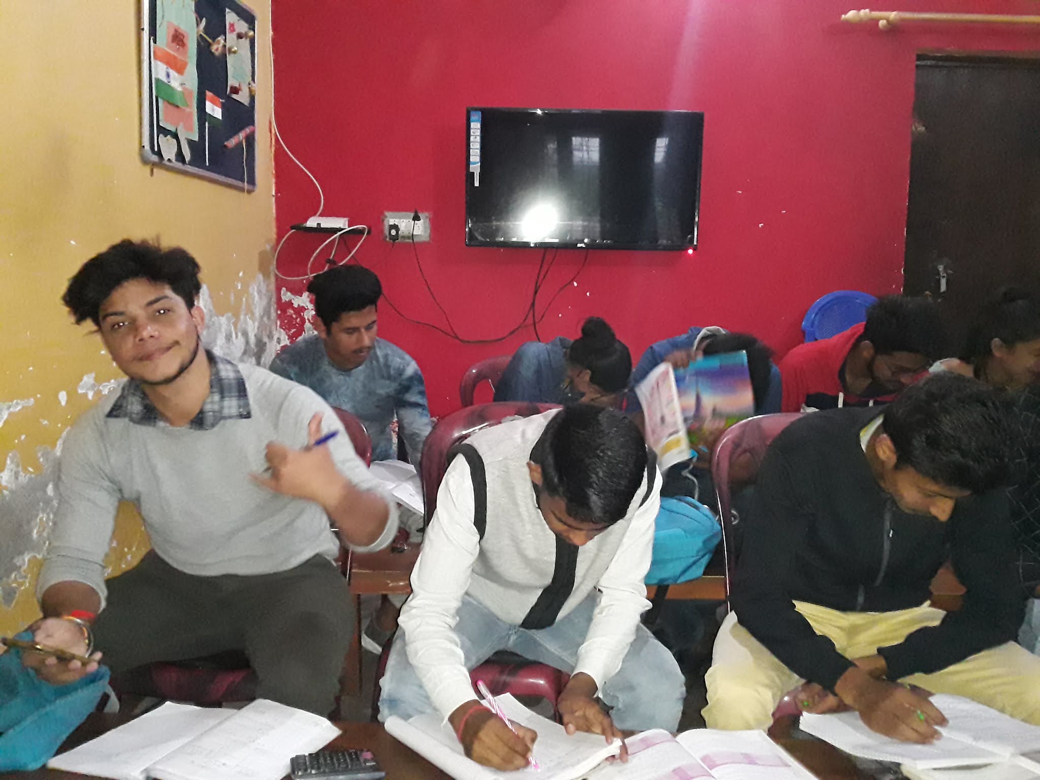 Evening classes with Manish Kumar Meena