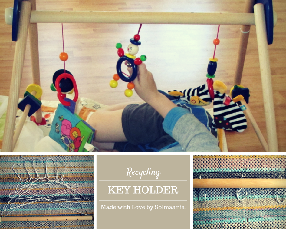 Taaskasutus: võtmete hoidja / Recycling: Key Holder | Solmaania