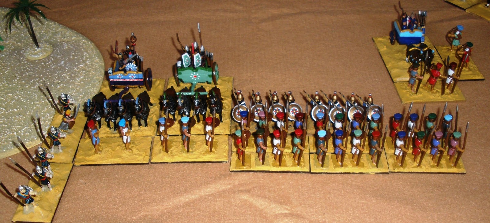 The Eastern Garrison: DBA - Middle Assyrian v Philistine