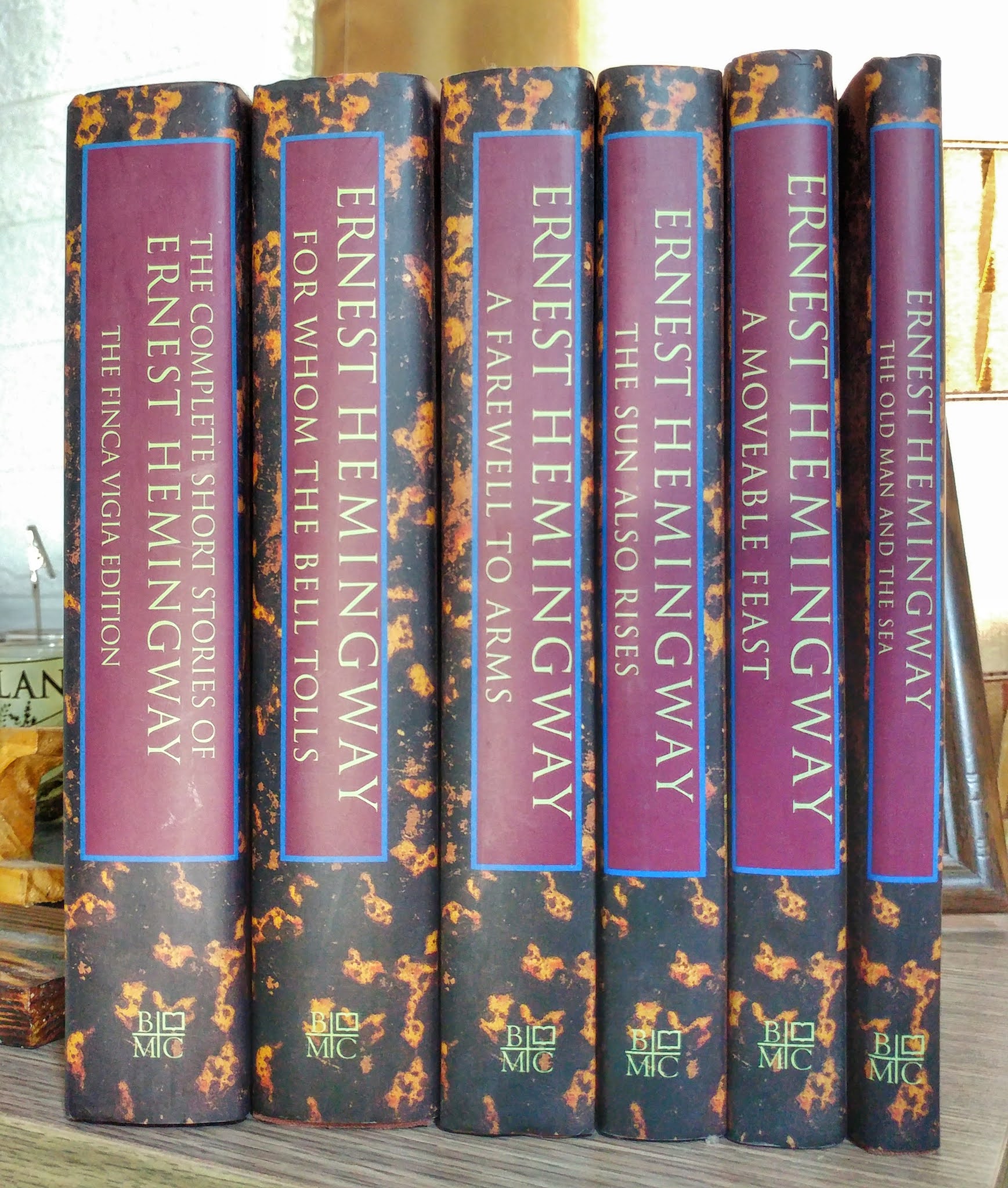 My New Ernest Hemingway Book Collection
