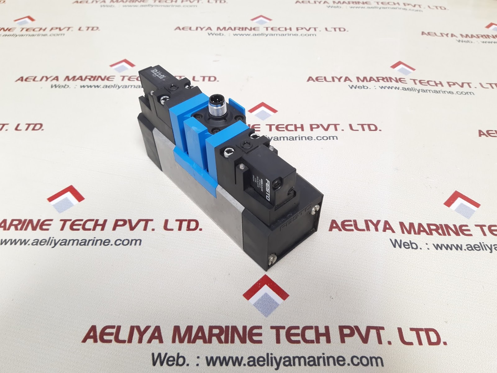FESTO MEBH-5/3G-D-2-ZSR-C SOLENOID VALVE - Aeliya Marine