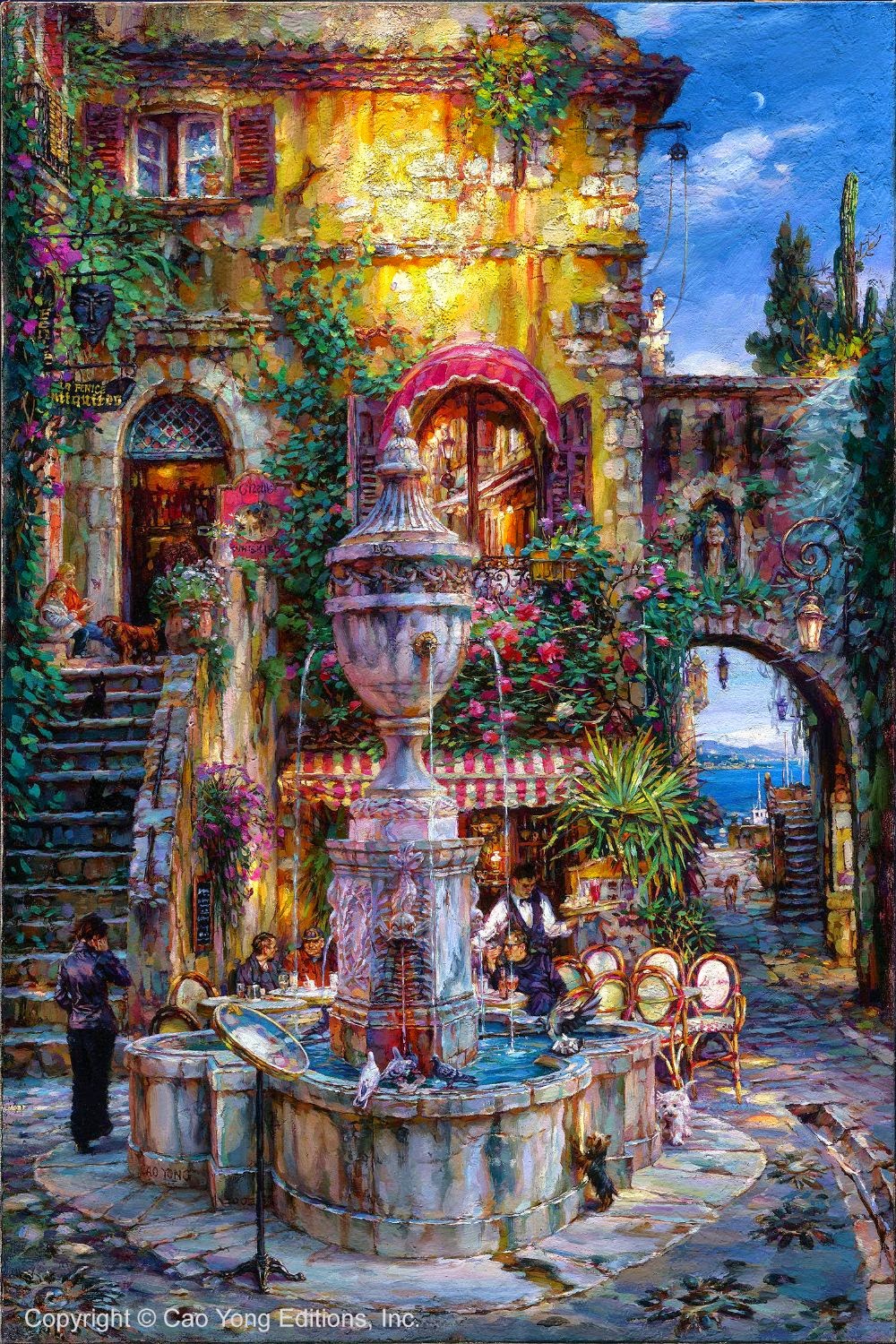 Cao Yong, 1962 | Romantic cityscapes painter | Tutt'Art@ | Pittura ...