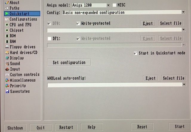 Emulando Comodore Amiga no Raspberry Pi com Retropie
