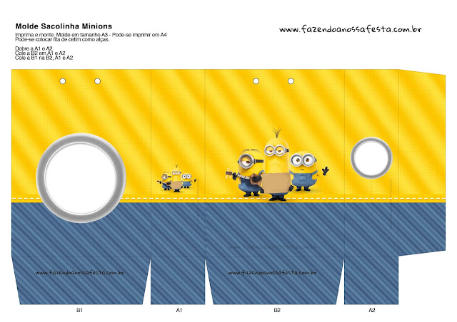 Free Printable Minion Boxes. - Oh My Fiesta! in english