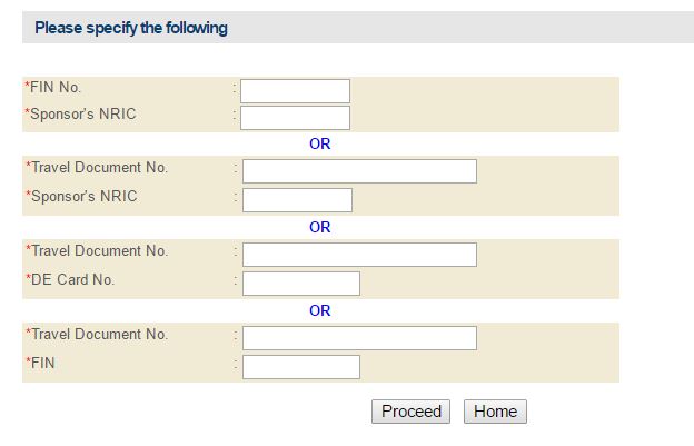 CHECK STATUS OF EVPAA LTVP LONG TERM VISIT PASS - Singapore Expatriates