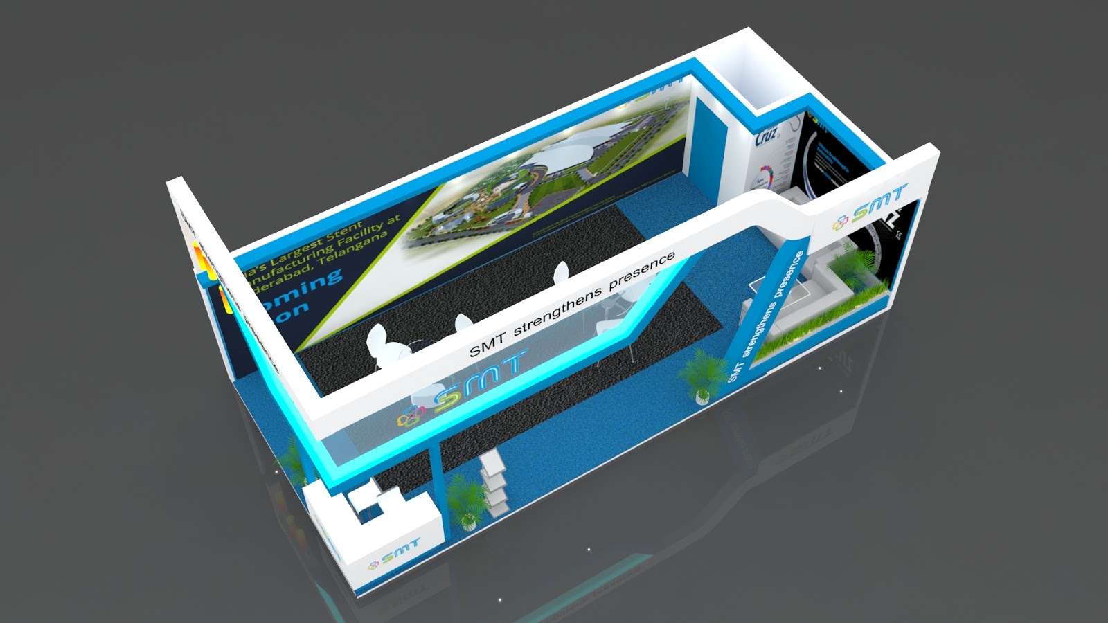 SMT BOOTH DESIGN BY SALMAN