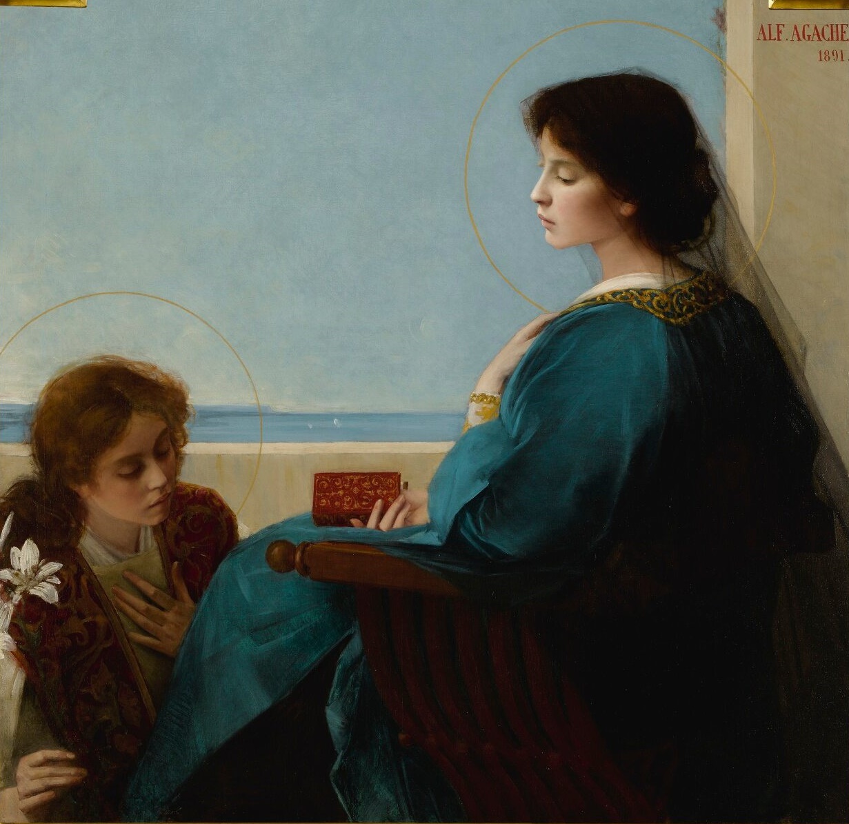 Alfred Agache (1843-1915) | Academic painter | Fine Art Masters