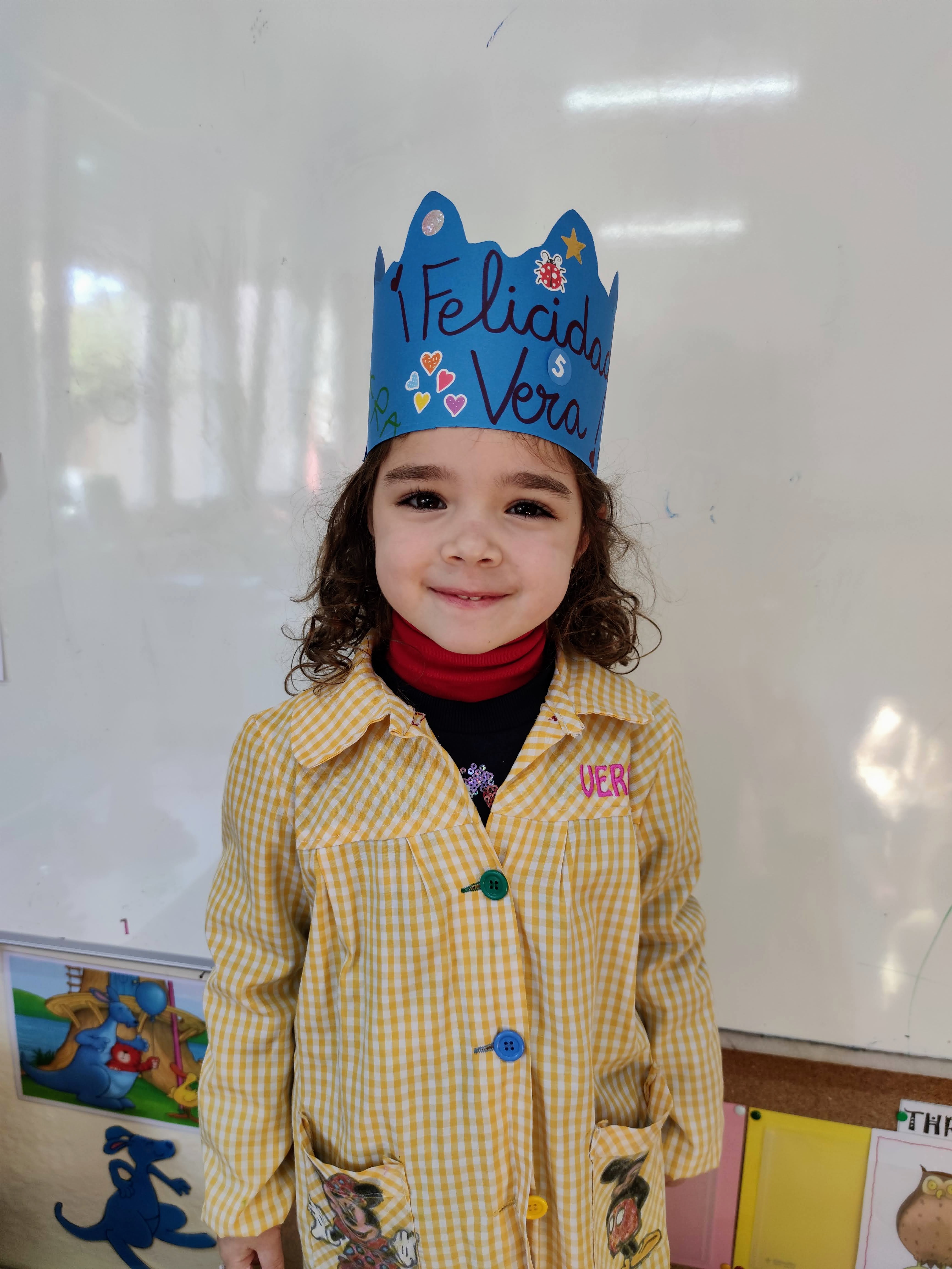 El Aula de Infantil de Charo: ¡FELIZ CUMPLEAÑOS VERA!