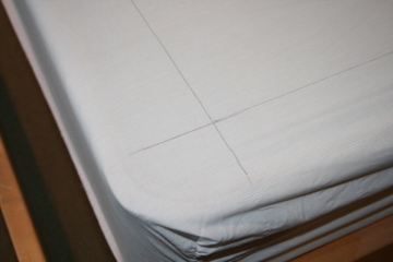 Box-spring cover tutorial