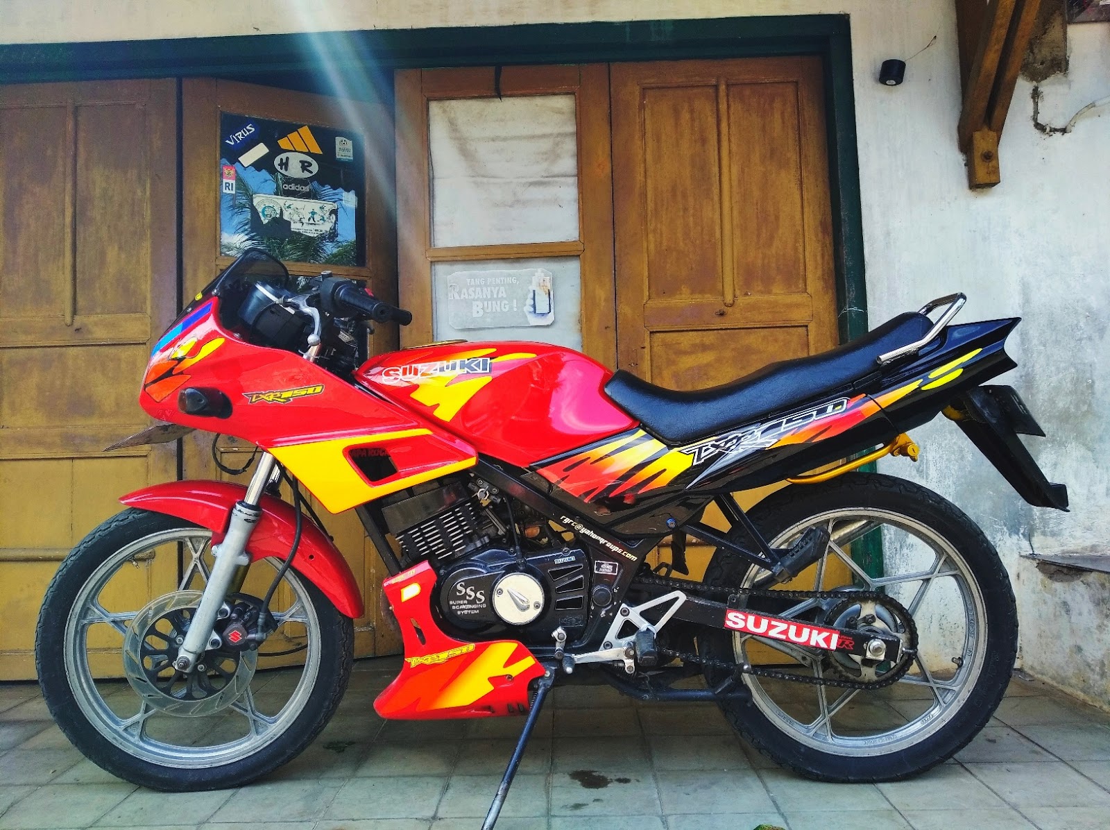 SUZUKI RGR 150 INDONESIA RUBAH JADI VERSI TXR 150 Jerung MALAYSIA