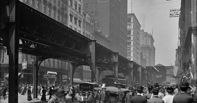 Fertile Minds: Wabash Avenue, Chicago, Illinois, 1907.