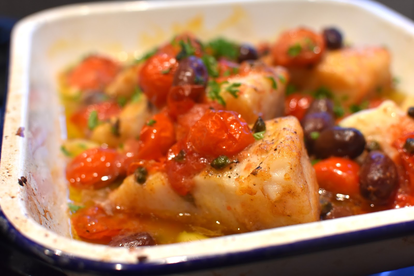 Læknirinn í eldhúsinu : Steiktur saltfiskur frá miðjarðarhafinu með ...