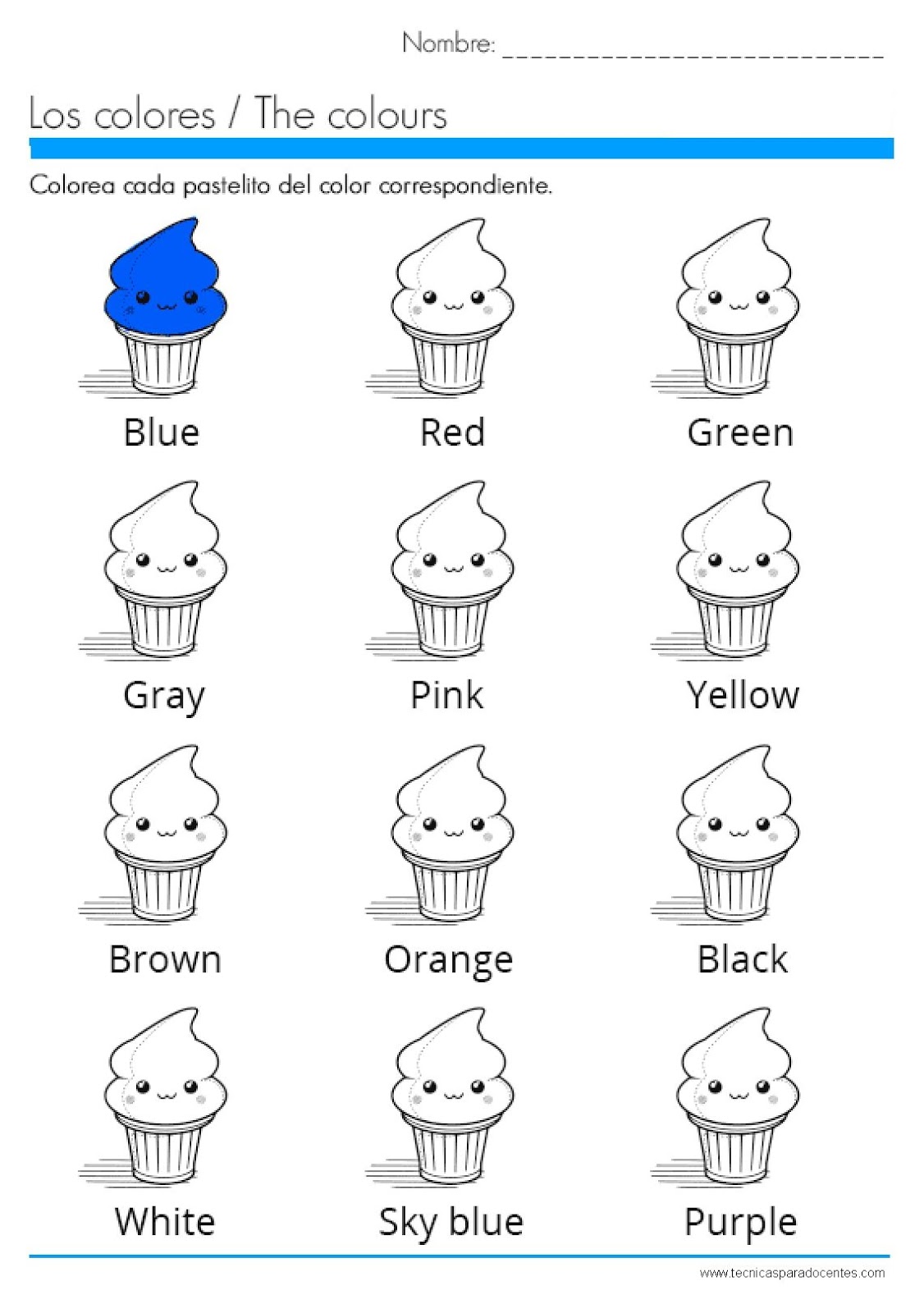 Inglés infantil-primaria CPI San Tome do Carballo: 1º Primaria repaso ...