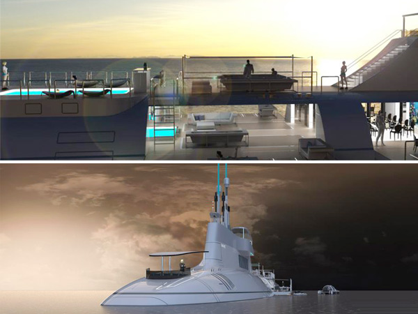 El robalo: El último capricho de los multimillonarios: un submarino