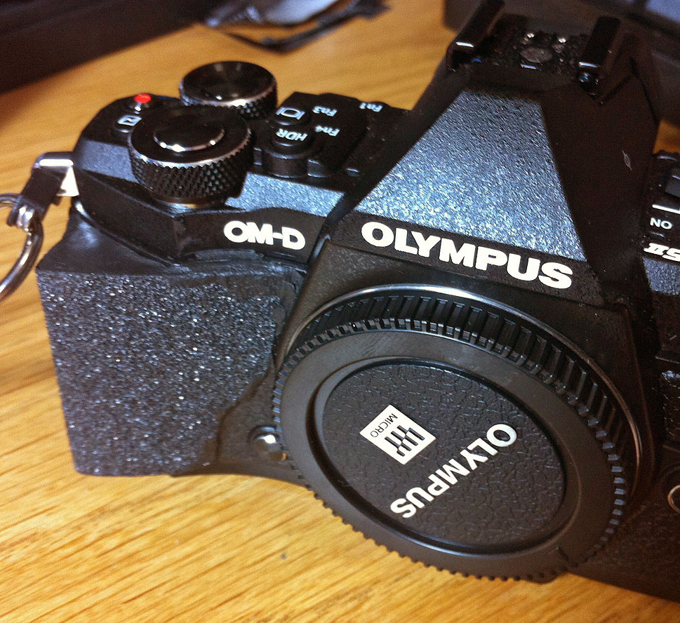 Eolake Stobblehouse thoughts: Make your own camera grip easily