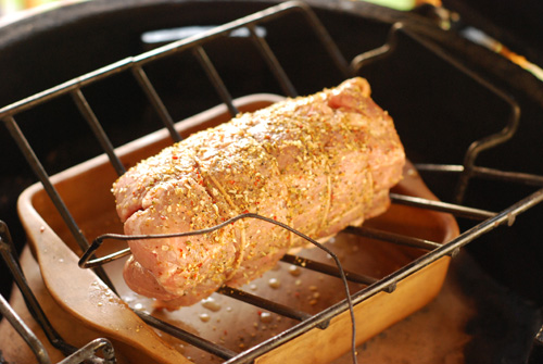 Improvised roasting rack — Big Green Egg Forum