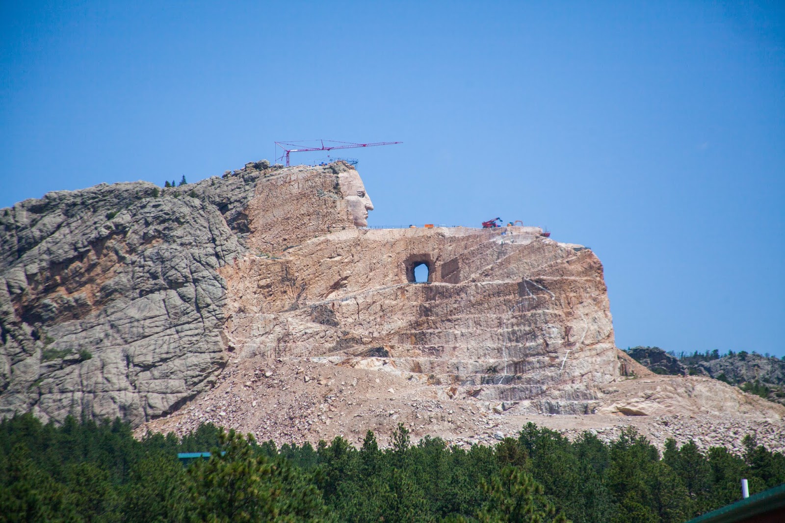 Crazy Horse Monument Finished