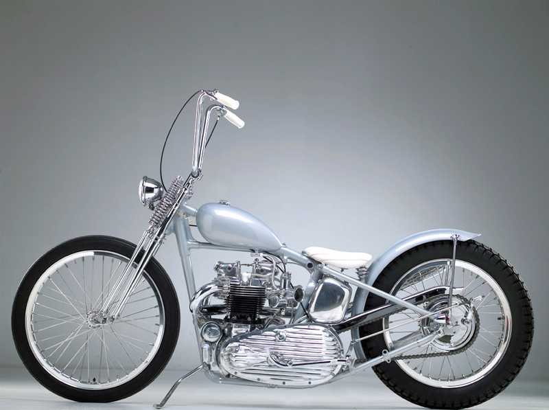 Nostalgia on Wheels: Small City Cycle's Insane Pre-unit Triumph Rigid ...