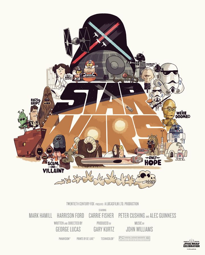 Star Wars - Illustrations | Graphic Design Blog