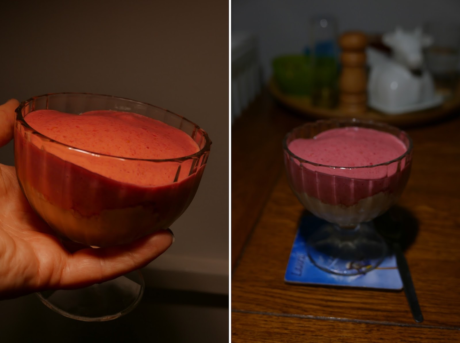 Four seasons.: Light and Easy 5-Minute Fruit Mousse.