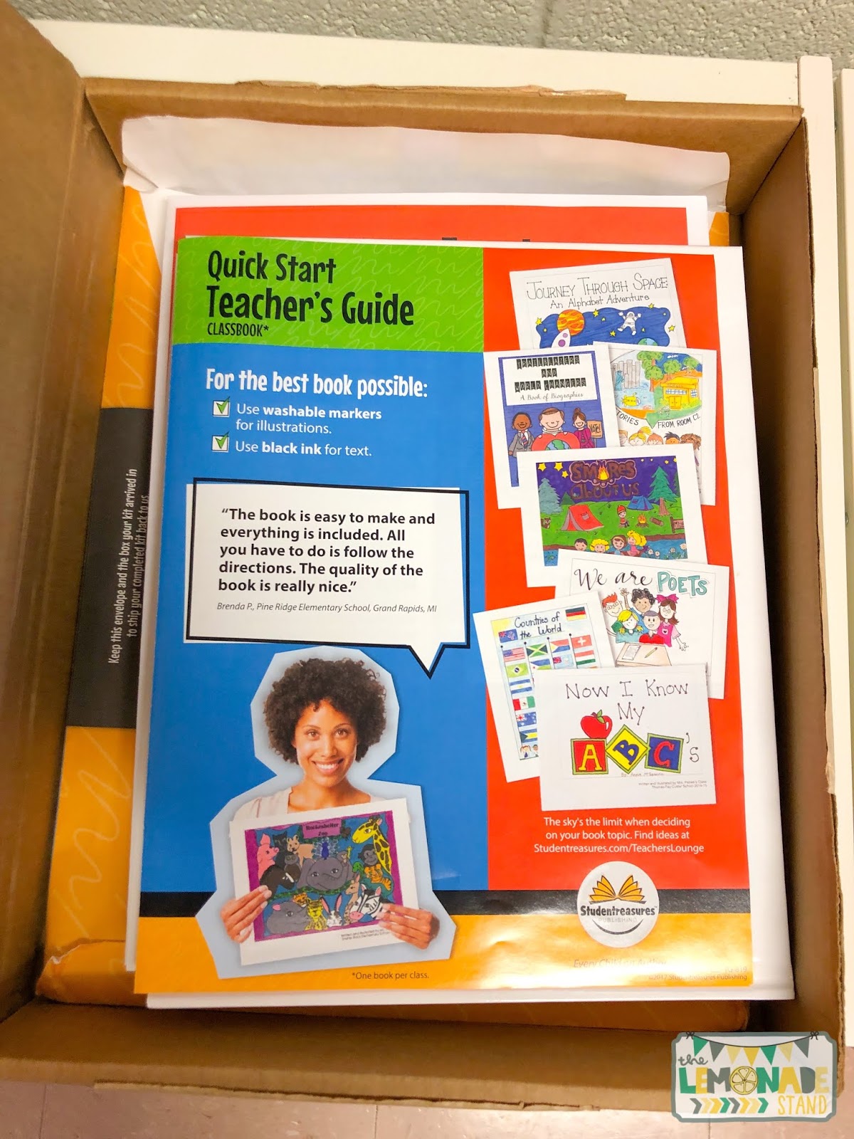 Publishing a Class Book | The Lemonade Stand