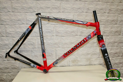 Velossimo: Colnago CT1 Lux Titanio B-Stay titanium carbon frame set
