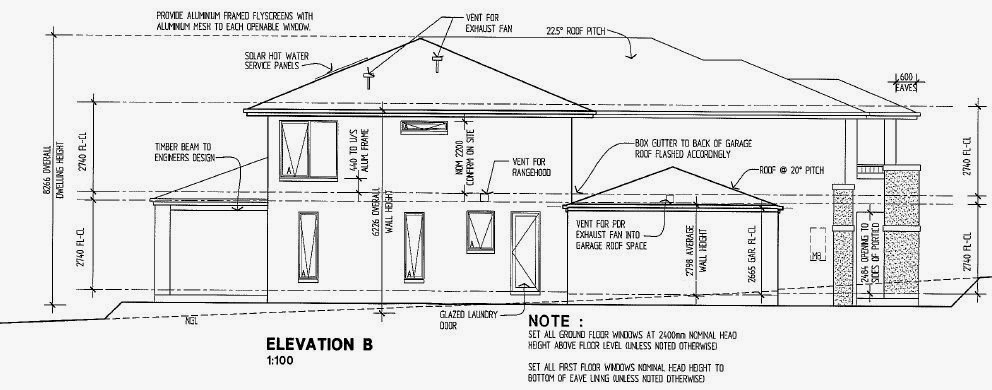 External Elevation Drawings