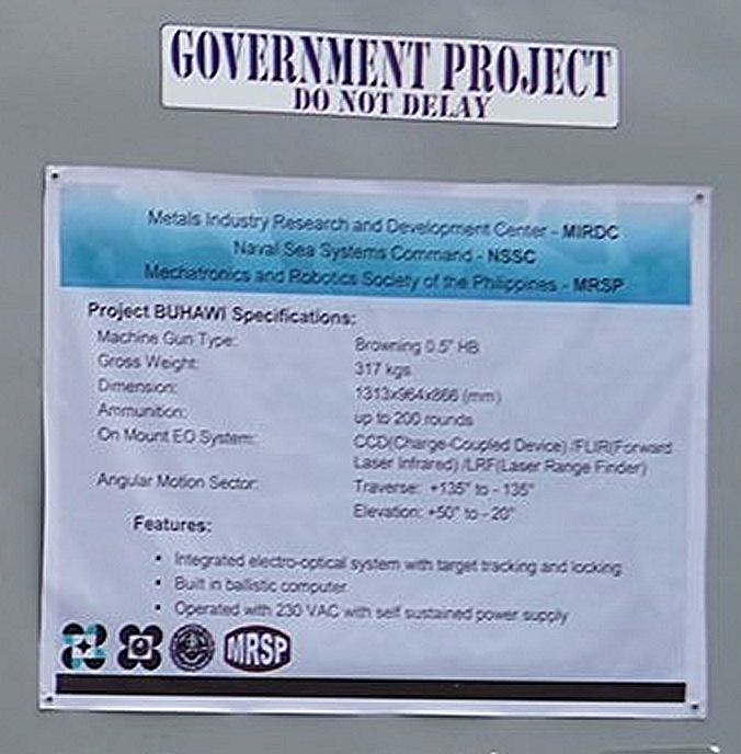 The rhk111 Philippine Defense Updates: Project BUHAWI Specs, Features ...