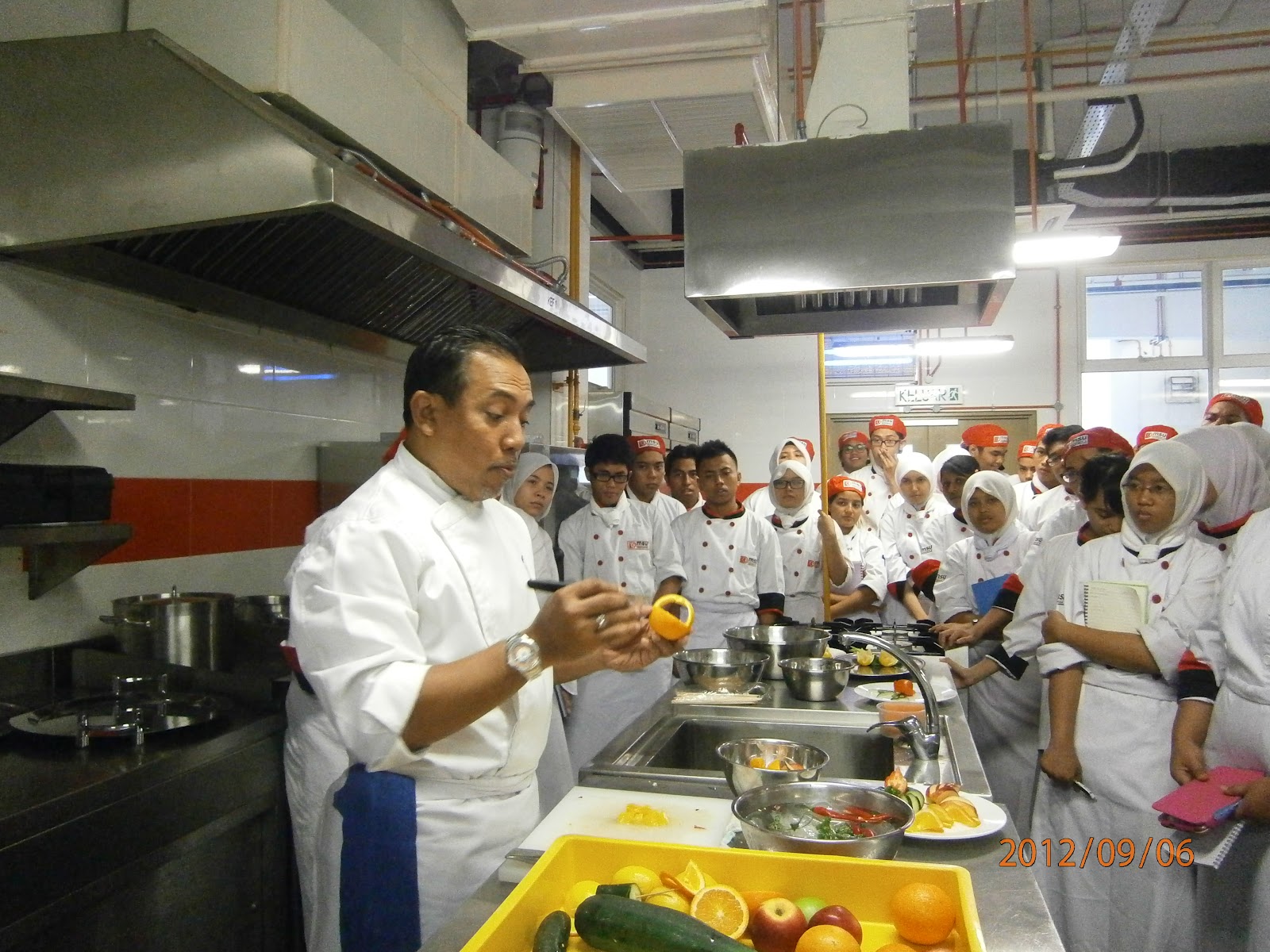 MASTER CHEFCELEBRITY SABRI HASSAN :: CULINARY TRAINING AT MSU SHAH ALAM