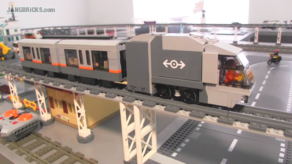 LEGO 4-Wide narrow gauge RC train update Feb. 24, 2014