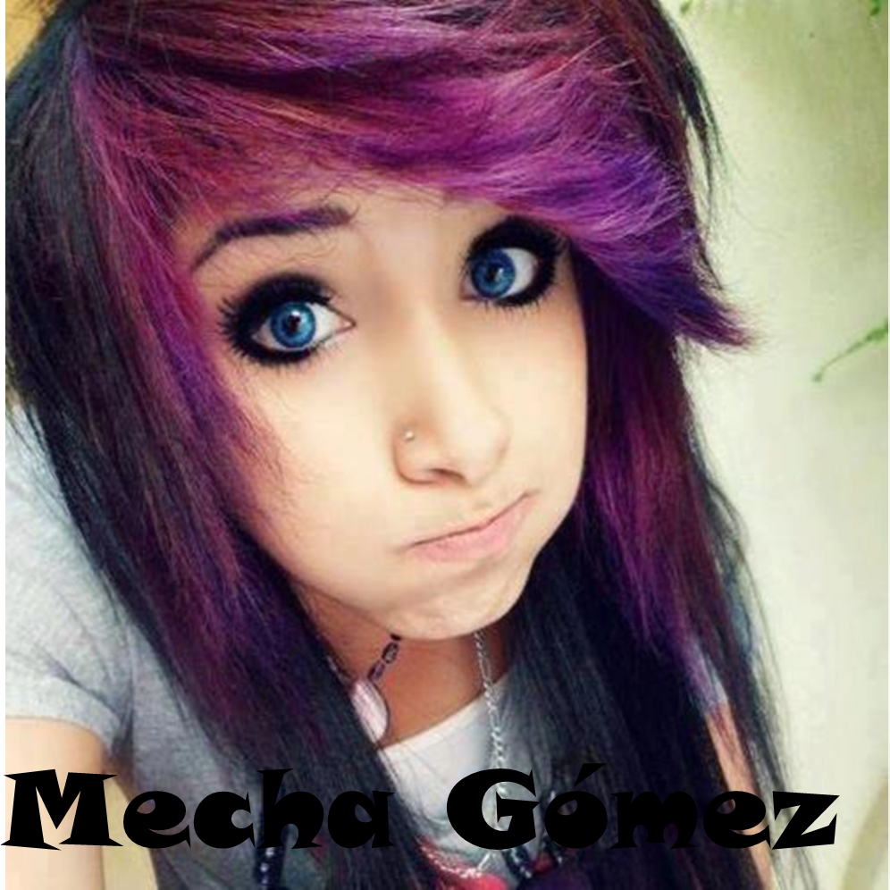 Fucsia y negro emo - Imagui