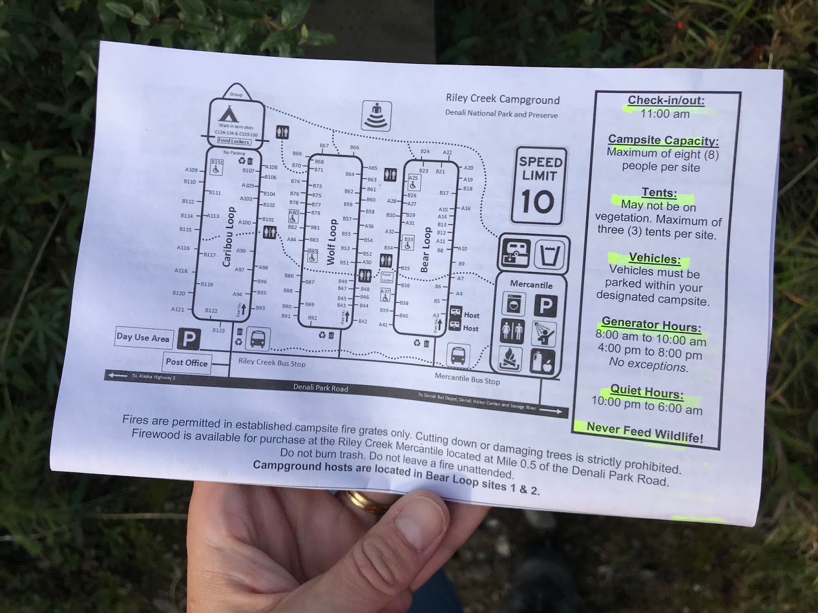 Follow Us In Our Travels: 08/12/2019 - Riley Creek Campground, Denali ...