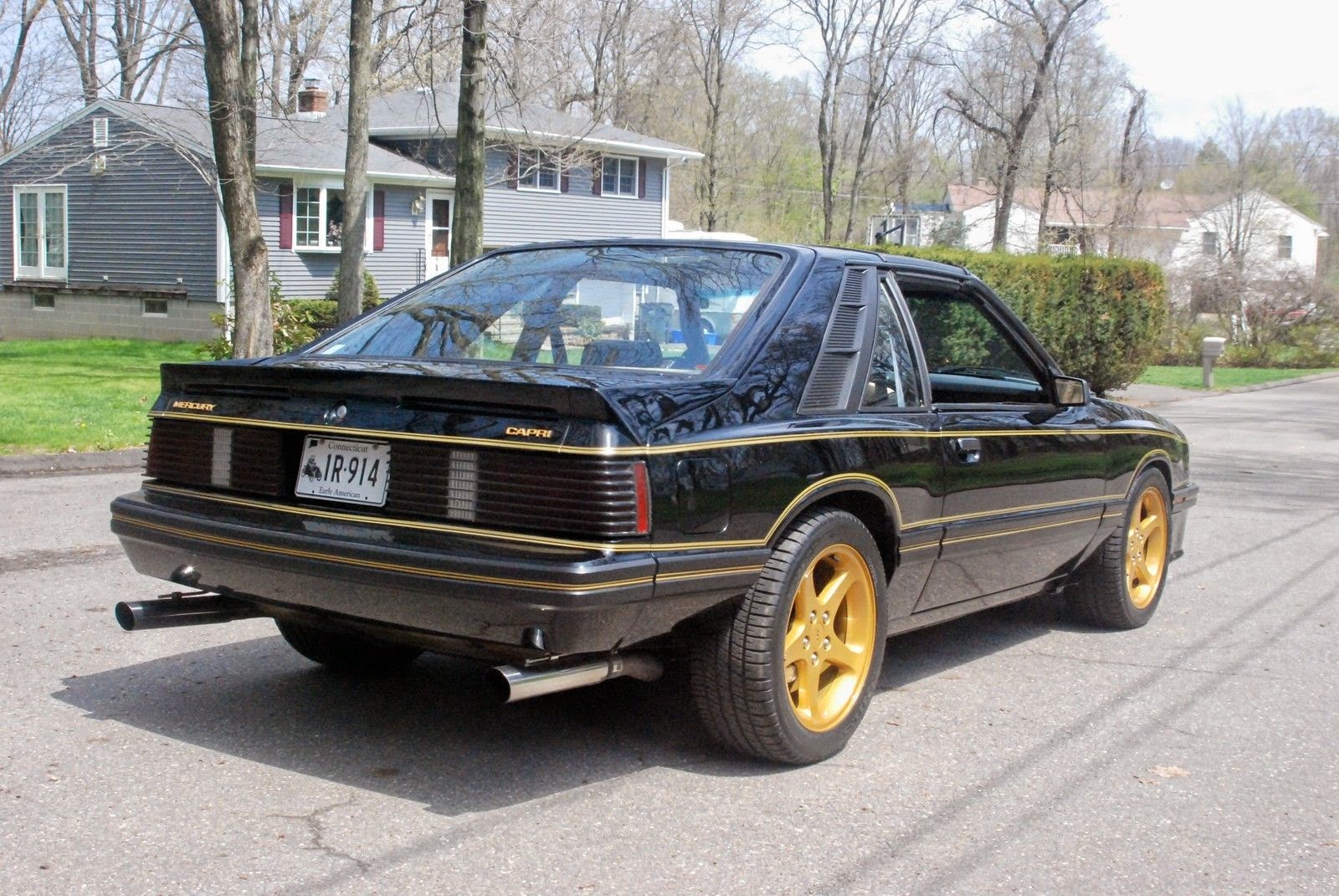 5k: Black Magic: 1982 Mercury Capri RS - DailyTurismo