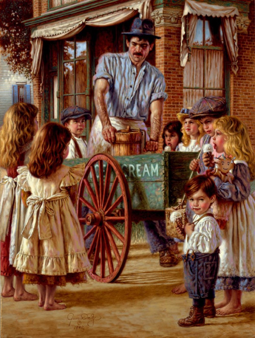 Jim Daley, 1951 | Genre painter | Tutt'Art@