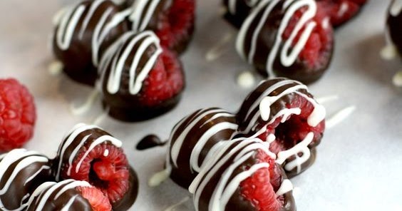 CHOCOLATE COVERED RASPBERRIES - Good Eat