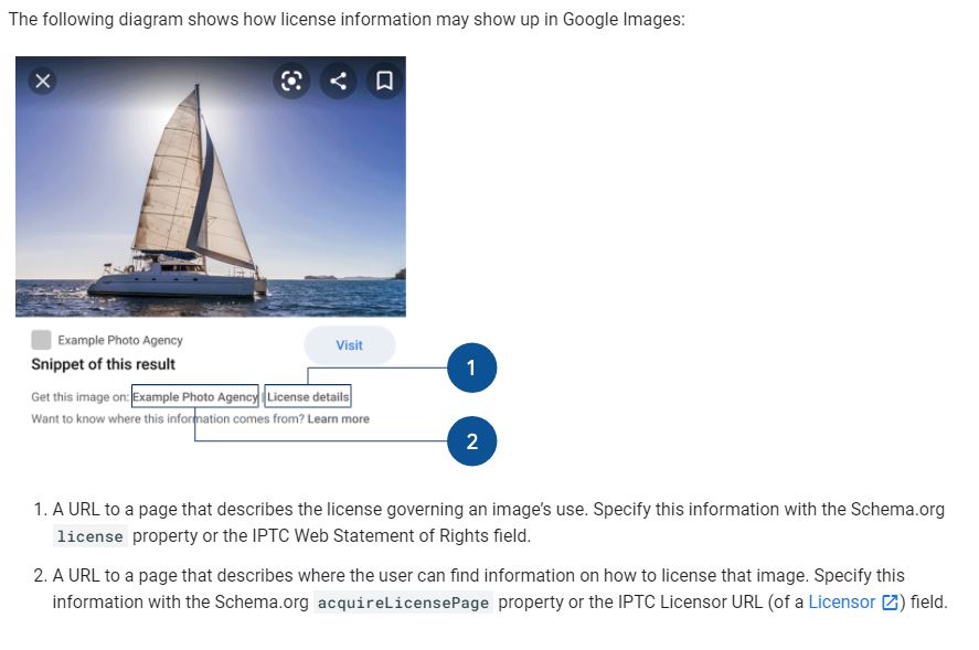 Digitaalfotobeheer: Beeldlicenties via Google images