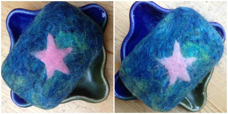 Felted soap - what's that all about? | Never At A Loose End