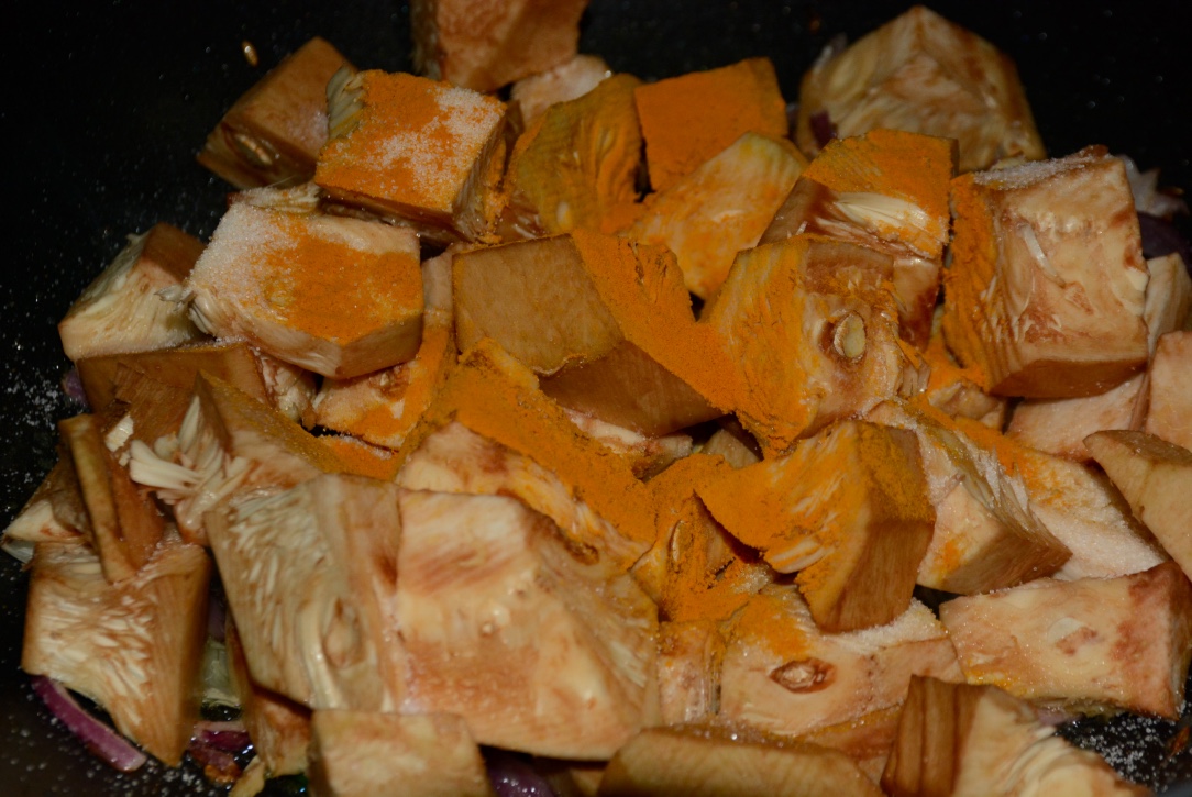 Nepali Tummy!!: Raw Jackfruit Curry (Katahar ko Tarkari) Recipe!!