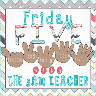 Happy Teacher Heaven: Friday Five & a FREEBIE!!