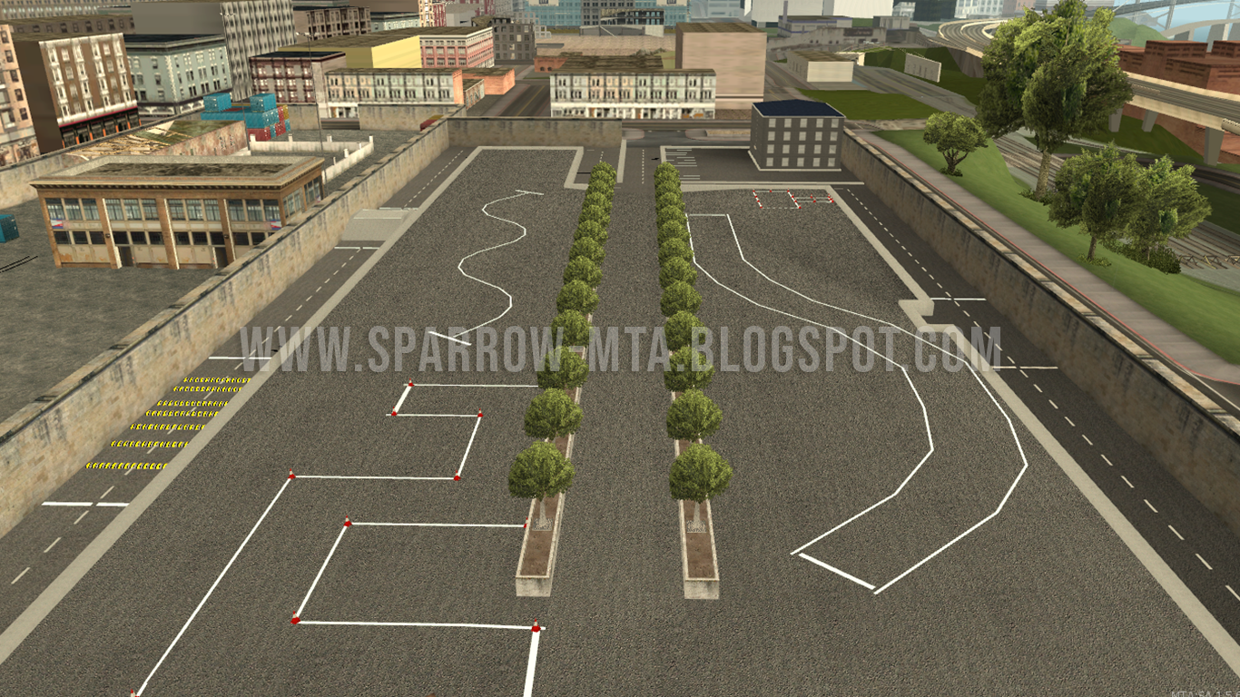 MTA SA Sürücü Kursu Eğitim Alanı Map Scripti