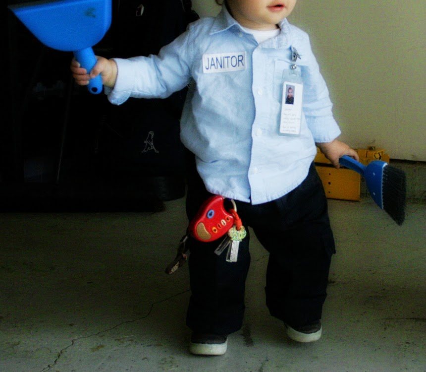 Herling Events: How to Make a Kid Janitor Halloween Costume