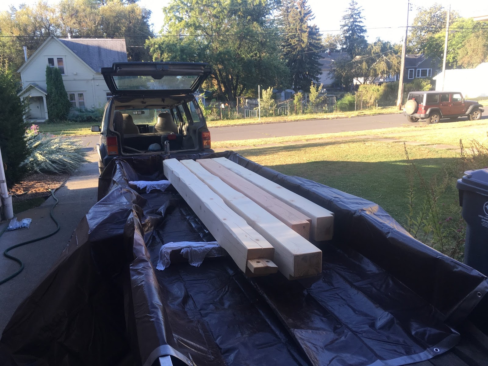 Timber Framing a North Idaho Cabin