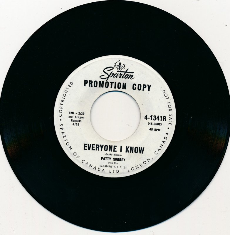 Music Weird: Patty Surbey: Canada's wild rocker chick of the '60s