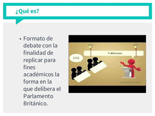 Expresión oral y escrita : TALLER 7: EL DEBATE