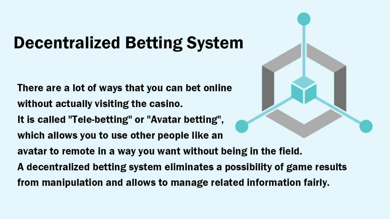 Decentralized Betting System